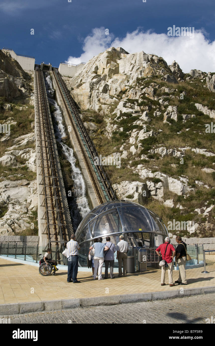Panoramic Lift on Monte de San Pedro., La Coruña, Spain Stock Photo - Alamy