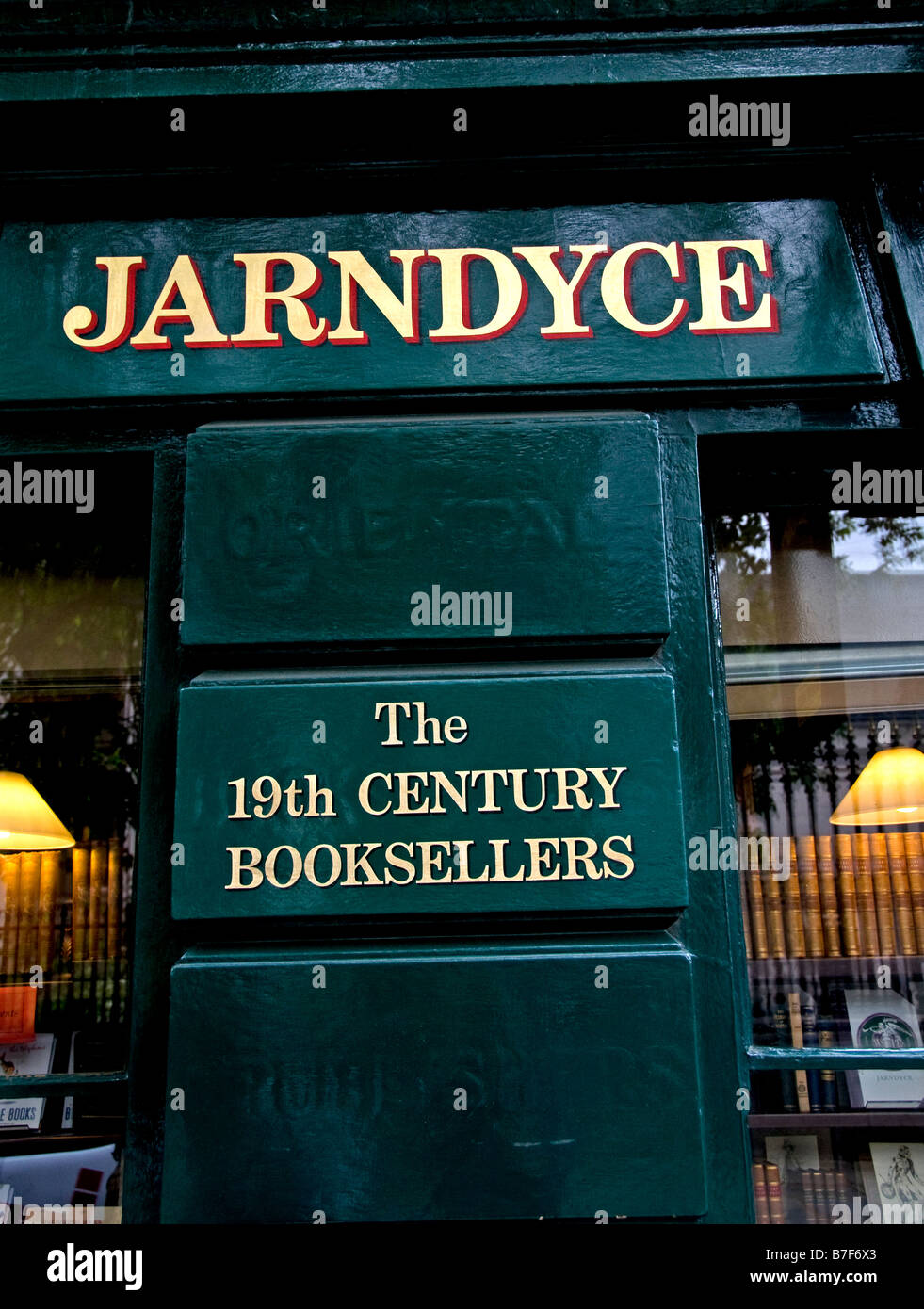 London Jarndyce The 19th Century Booksellers Stock Photo - Alamy