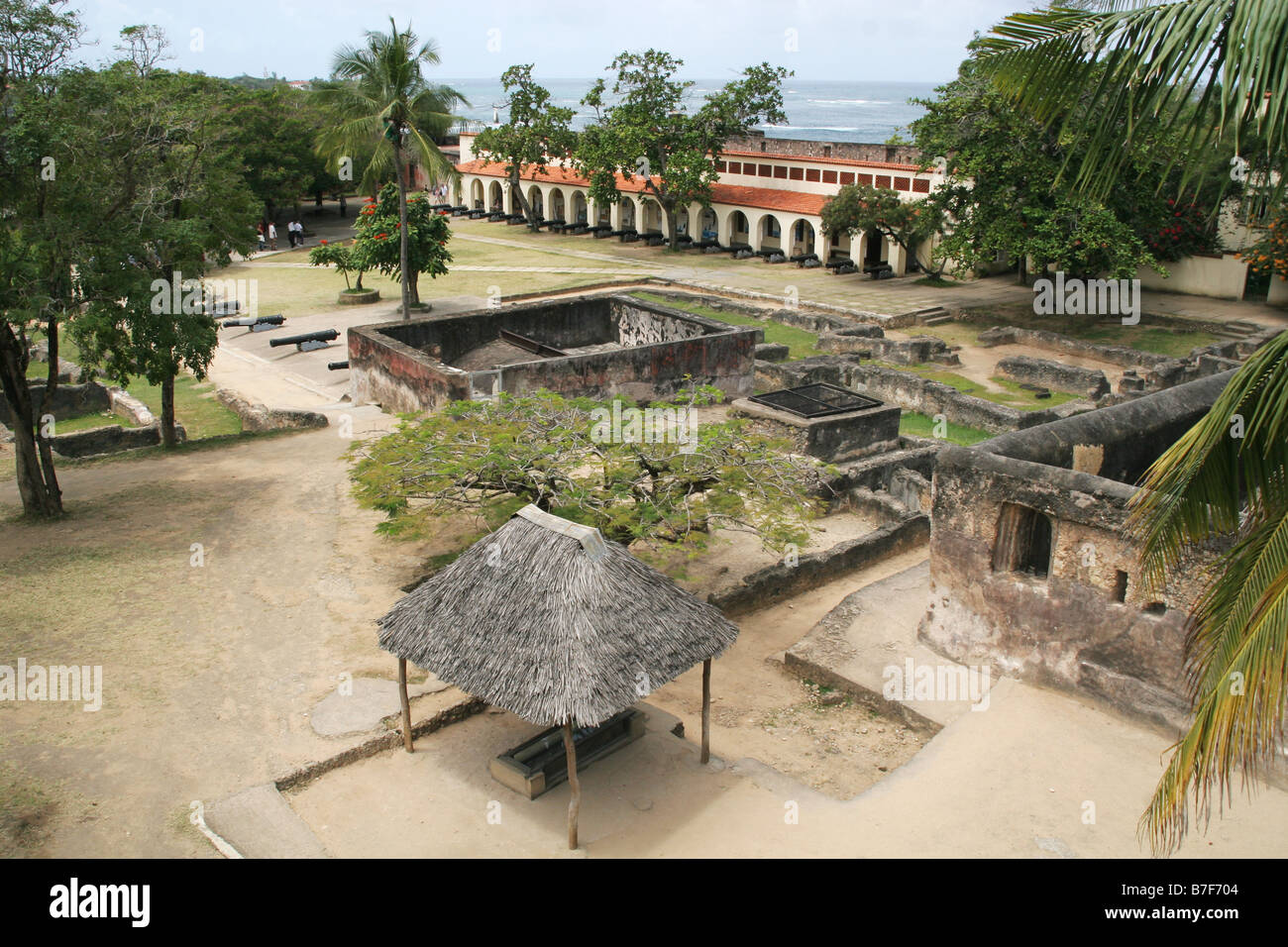 Inside Fort Jesus, Mombasa Stock Photo - Alamy