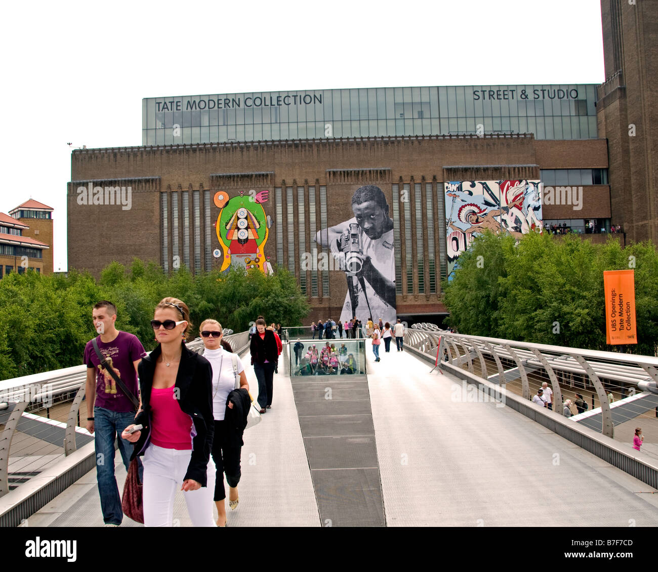 Tate Modern collection museum South Bank Thames London Stock Photo - Alamy