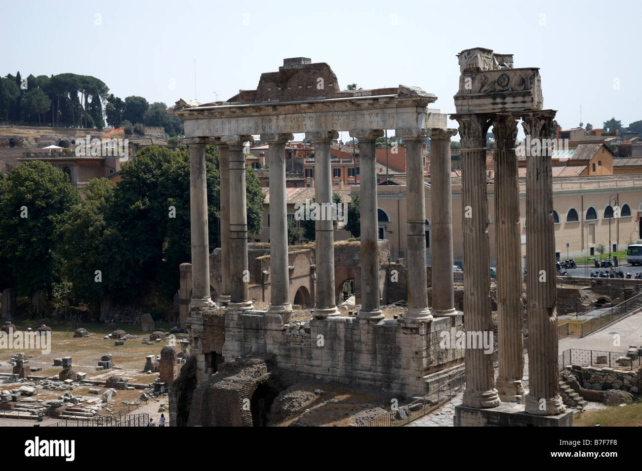 The ruins of the Roman Forum, Rome, Italy Stock Photo - Alamy