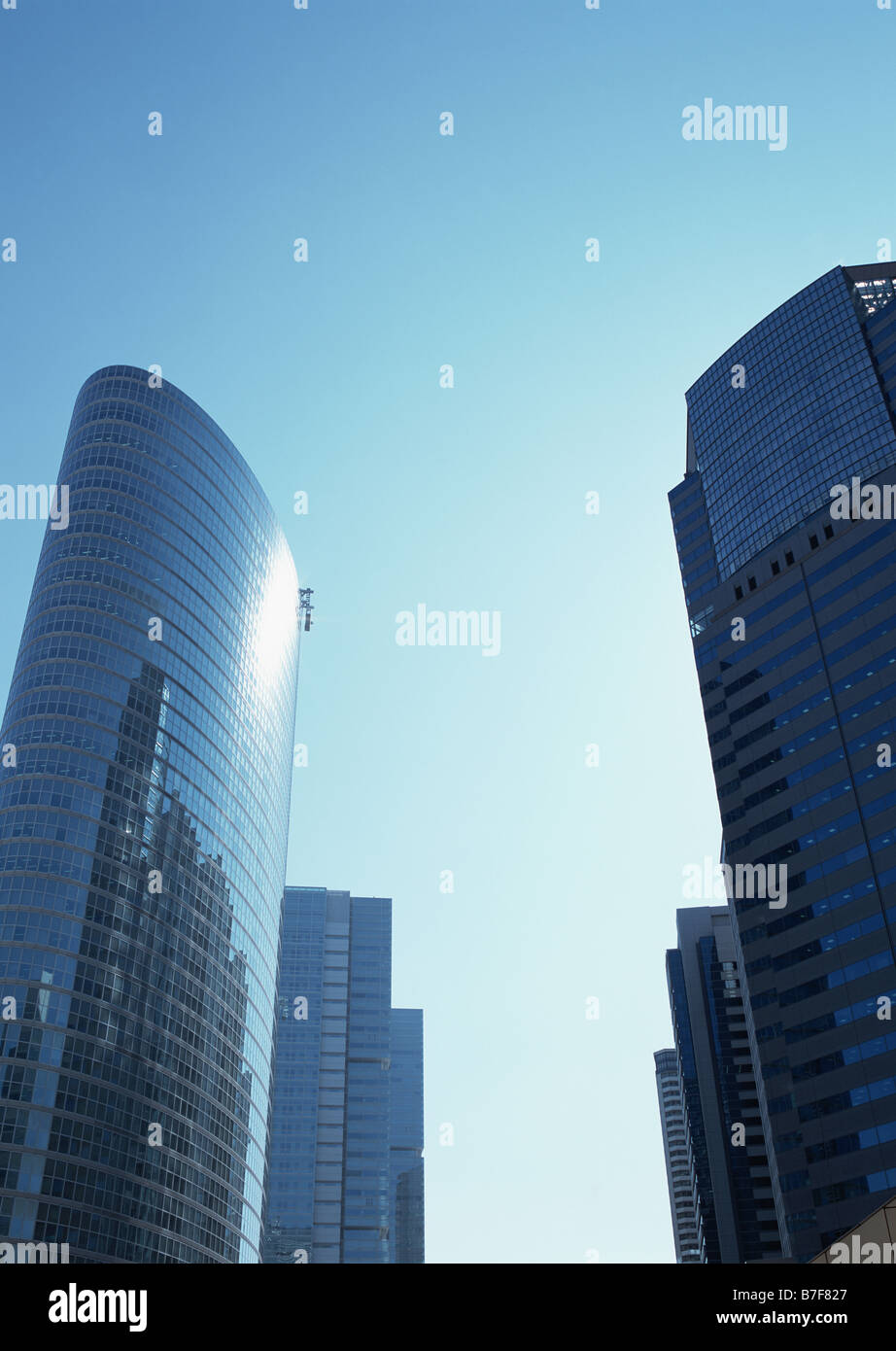 Cluster of tall buildings Stock Photo - Alamy