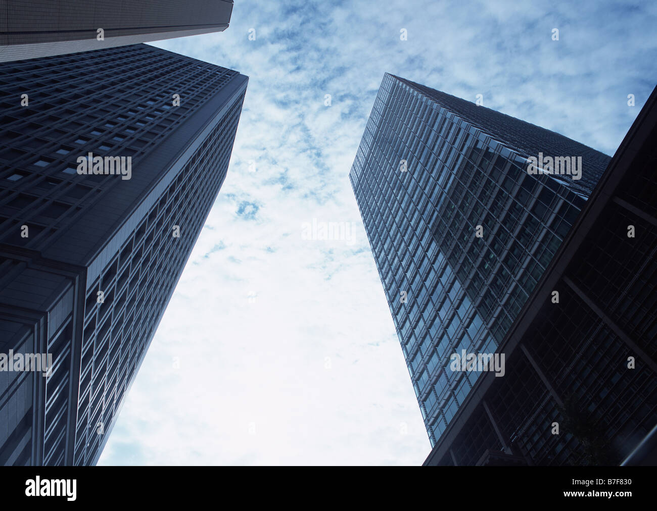 Cluster of high-rise buildings Stock Photo - Alamy