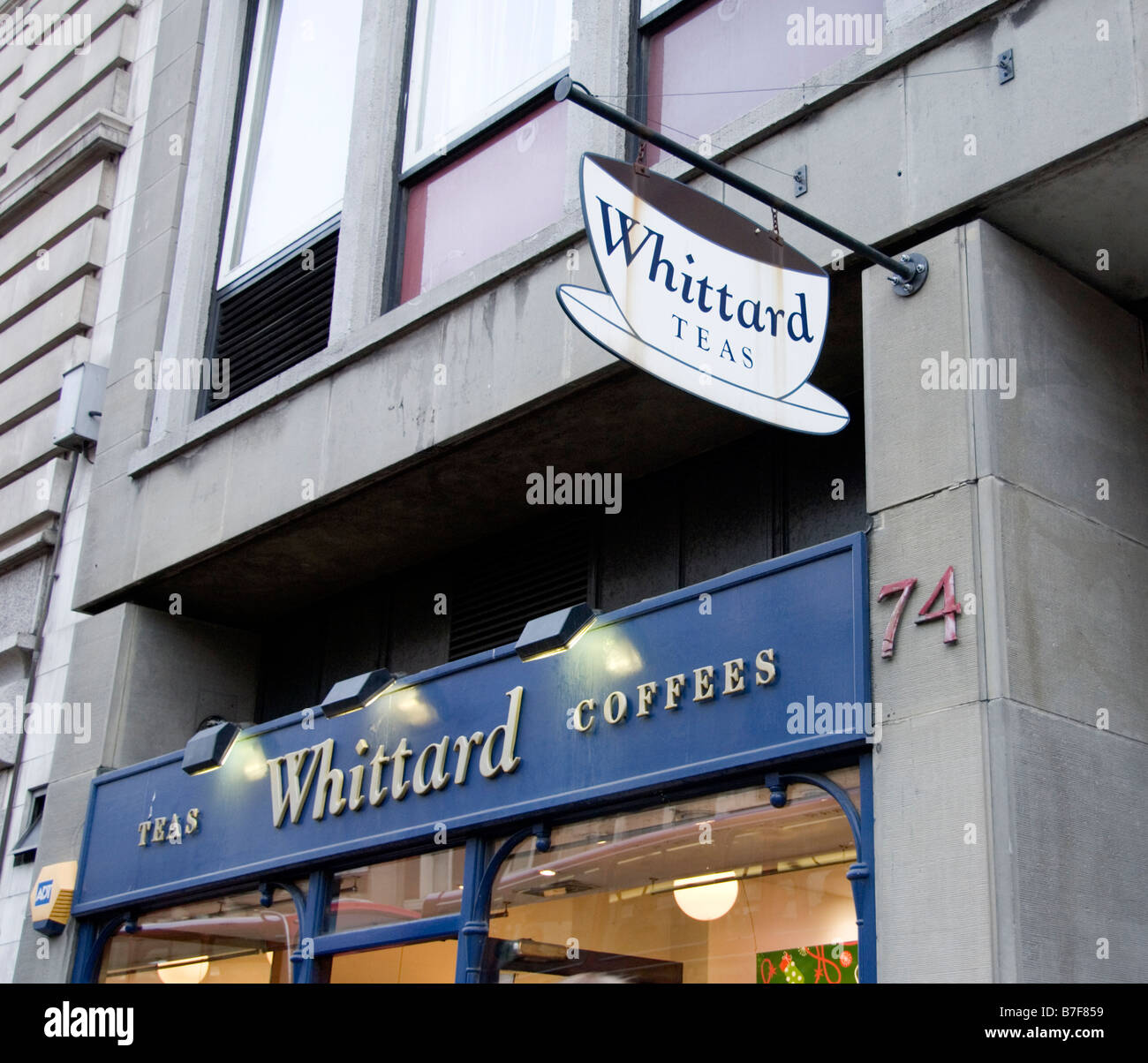Whittard logo hi-res stock photography and images - Alamy