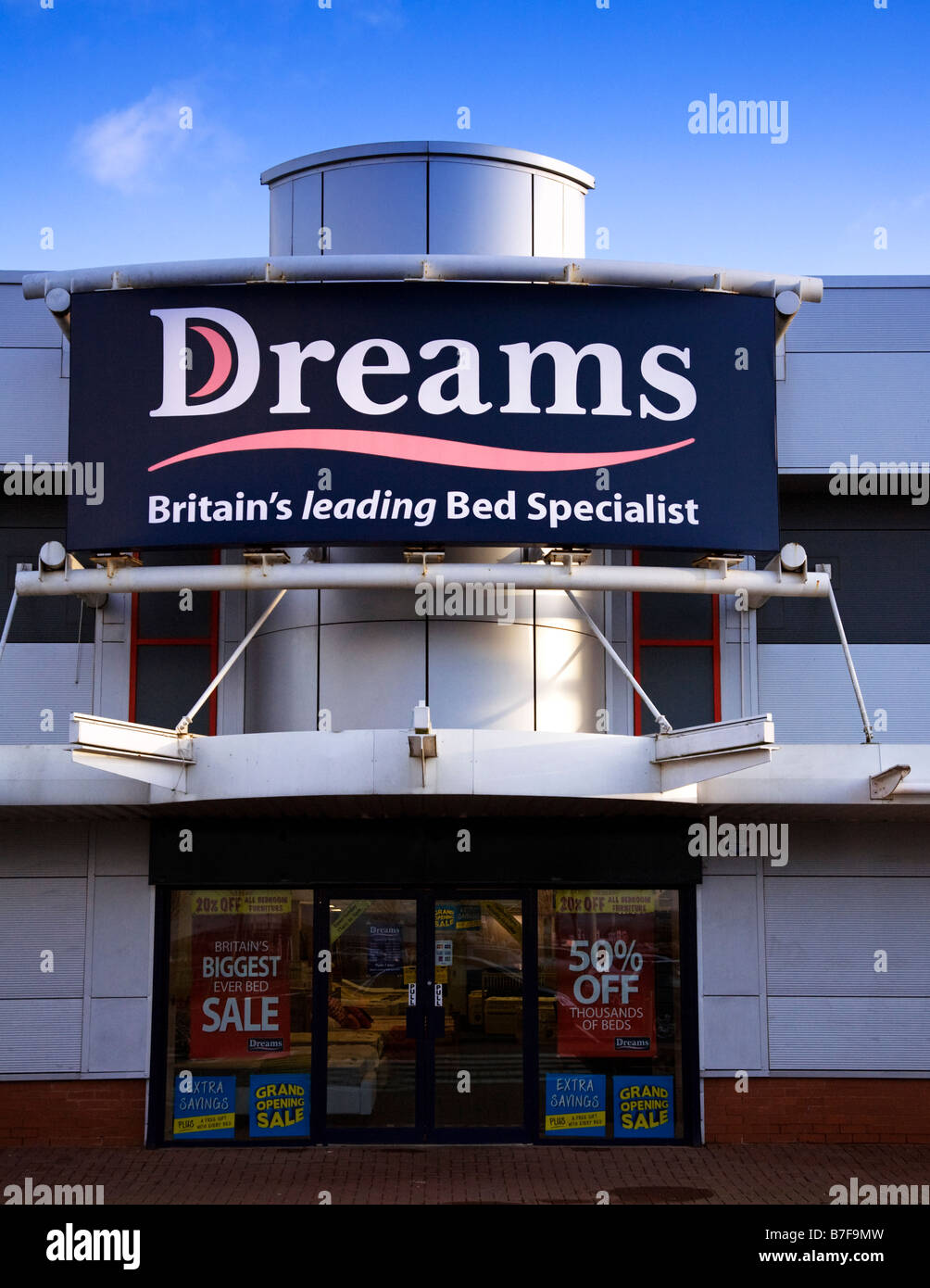 Dreams bedding store at Phoenix retail park, Paisley, Scotland ...