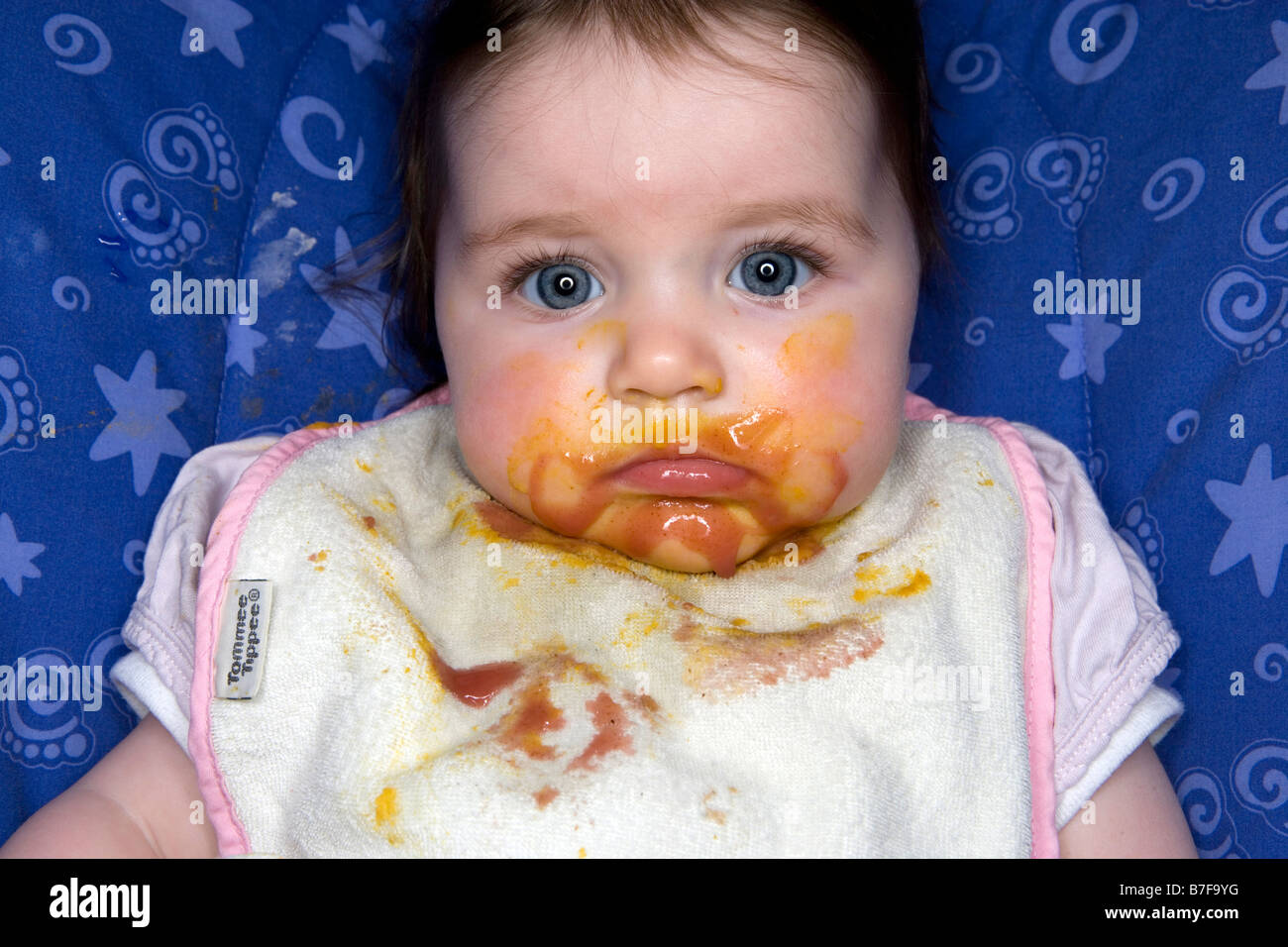 Messy eating toddlers hi-res stock photography and images - Alamy