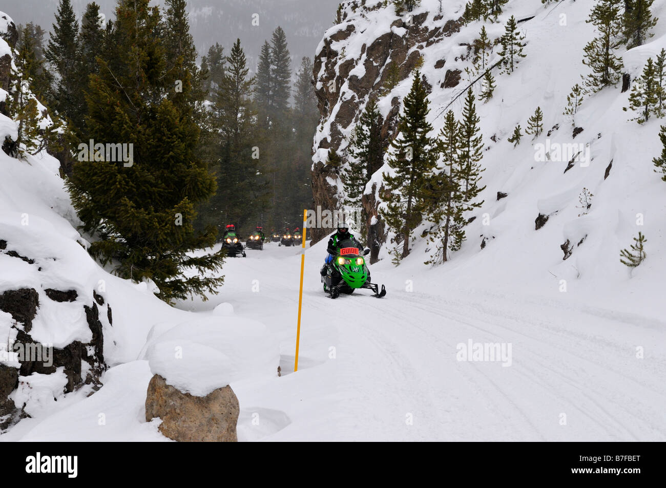 U.s road covered by snow hi-res stock photography and images - Alamy