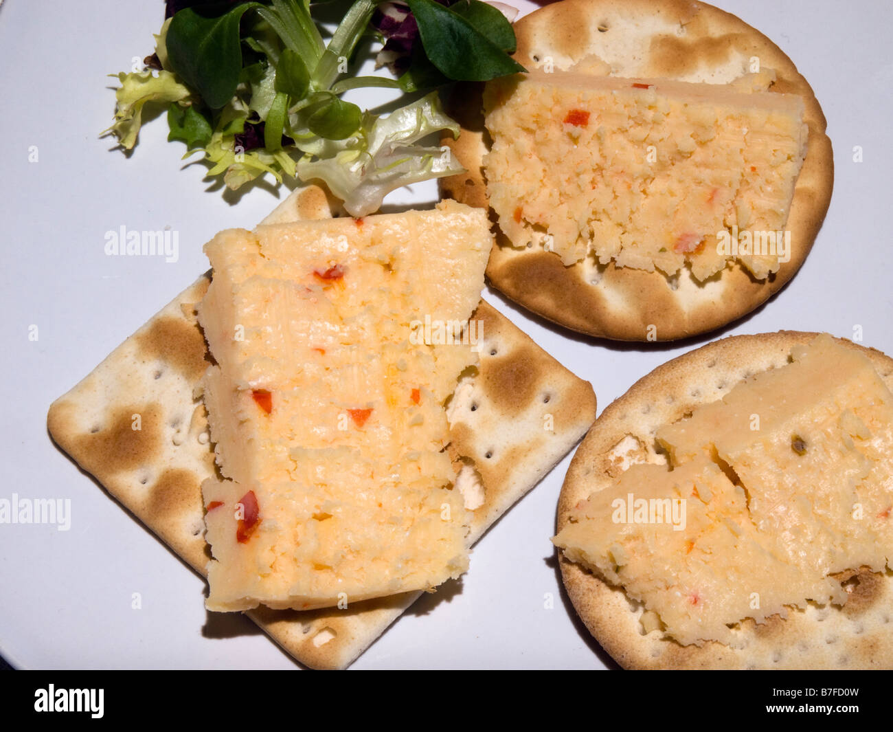 Cornish Cruncher Cheese with Diablo Chillies Stock Photo: 21852457 - Alamy