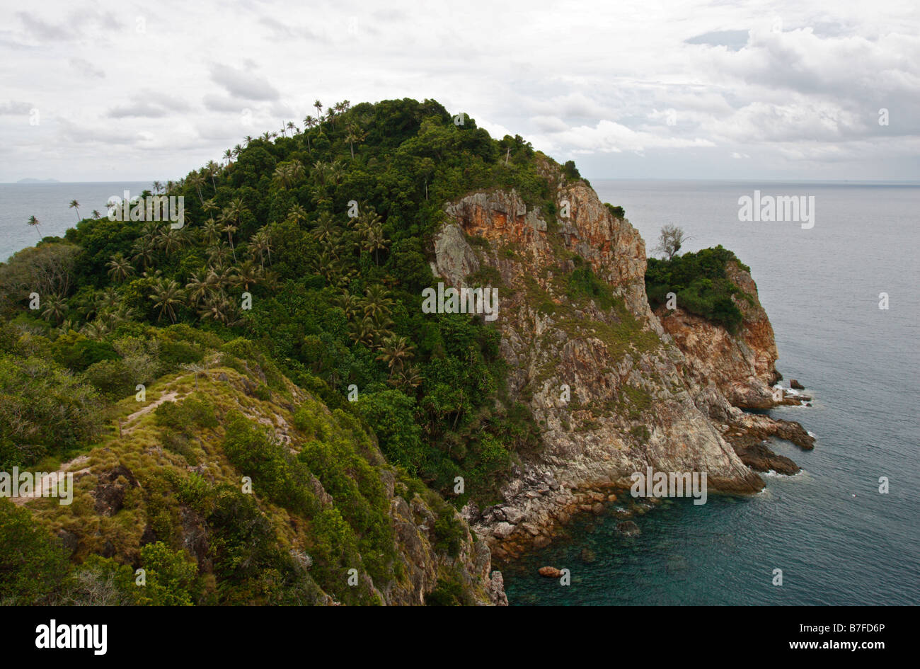 Rawa Island coastal view Stock Photo - Alamy