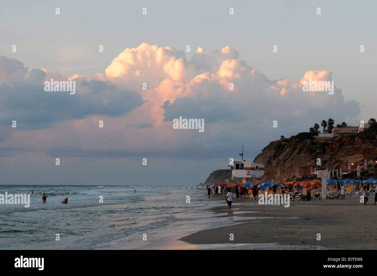 Herzliya Pituah tel aviv israel sunset glorious cloud colour color ...