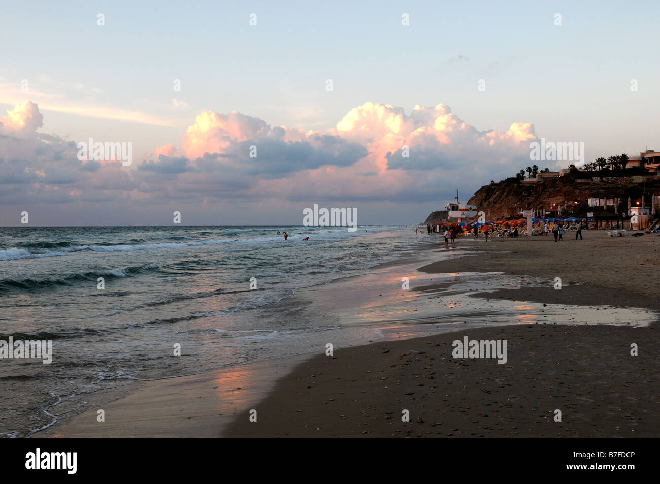 Herzliya Pituah tel aviv israel sunset glorious cloud colour color ...