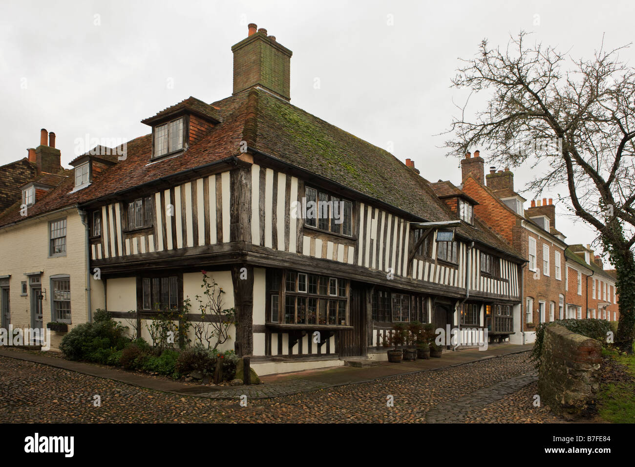 St Anthony's Elizabethan Style Half Timbered House with bay windows on ...