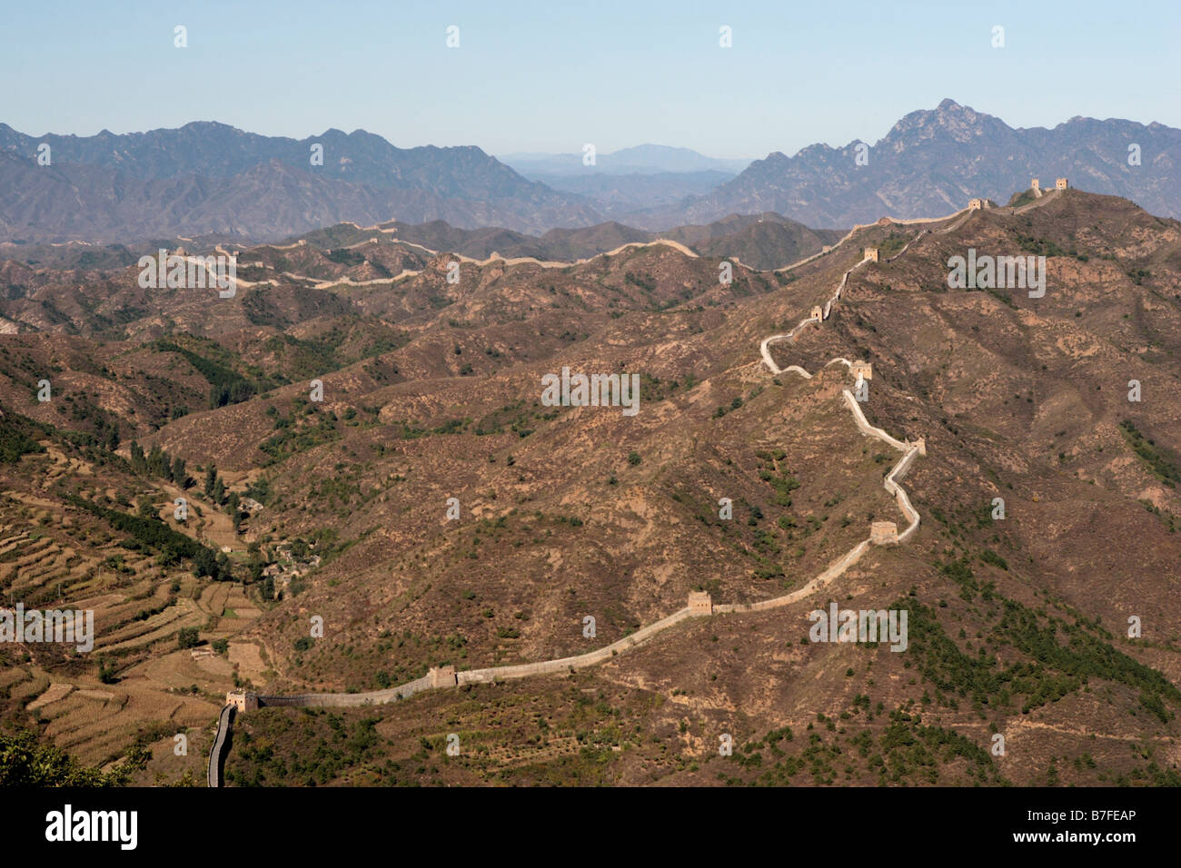 Beijing Simatai Great Wall Stock Photo - Alamy