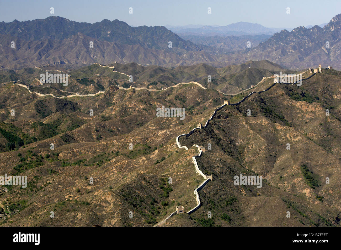 Beijing Simatai Great Wall Stock Photo - Alamy