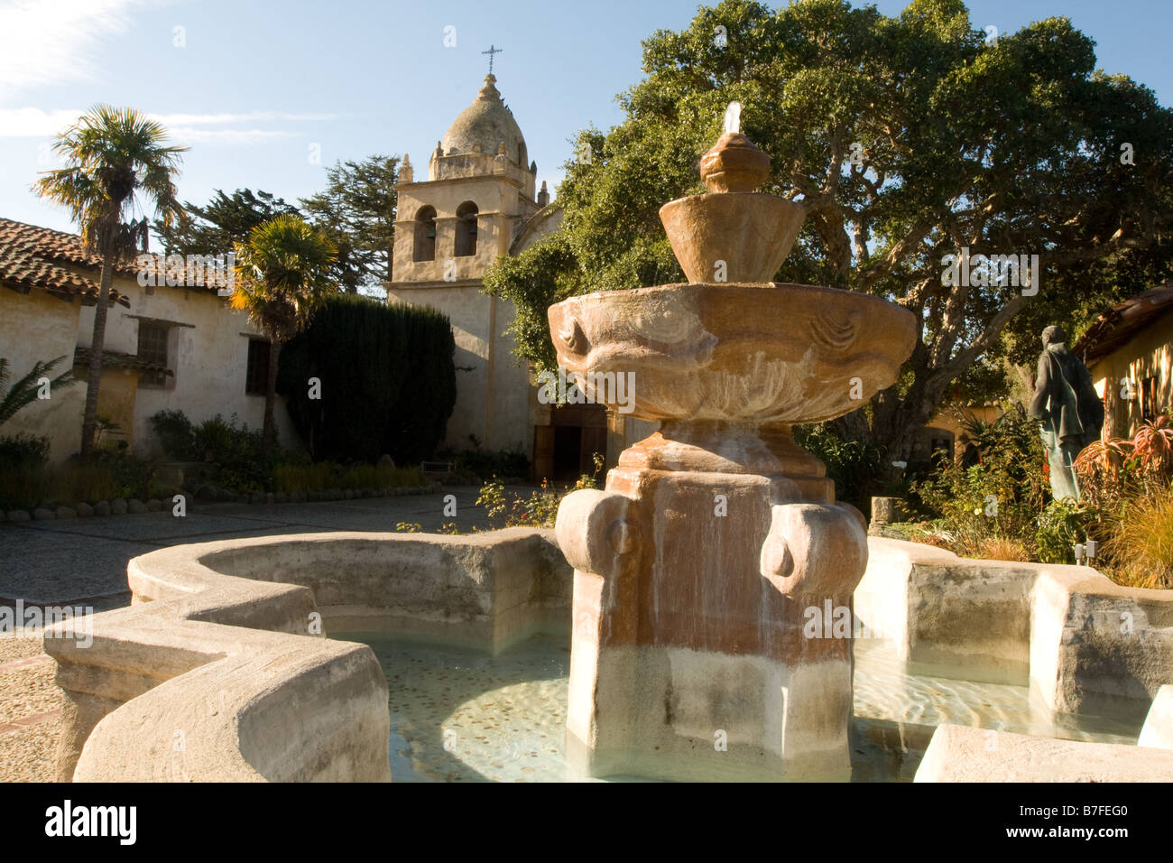 Mission San Carlos Borromeo del Rio Carmelo in Carmel, California Stock ...