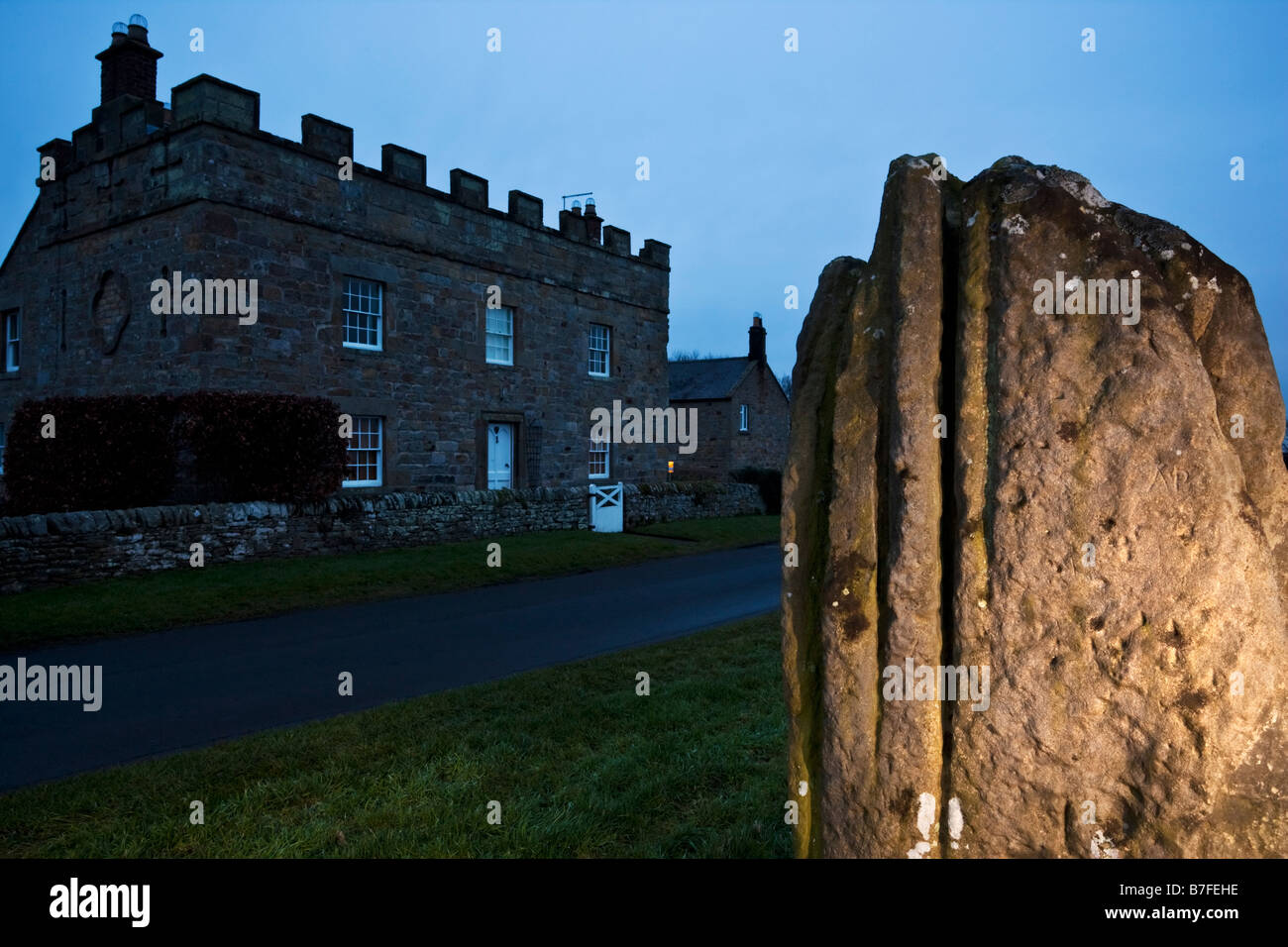 Village east matfen hi-res stock photography and images - Alamy