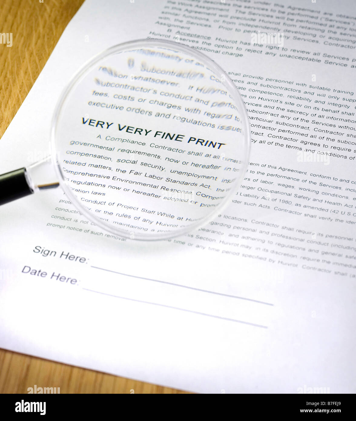 Very very fine print Stock Photo - Alamy