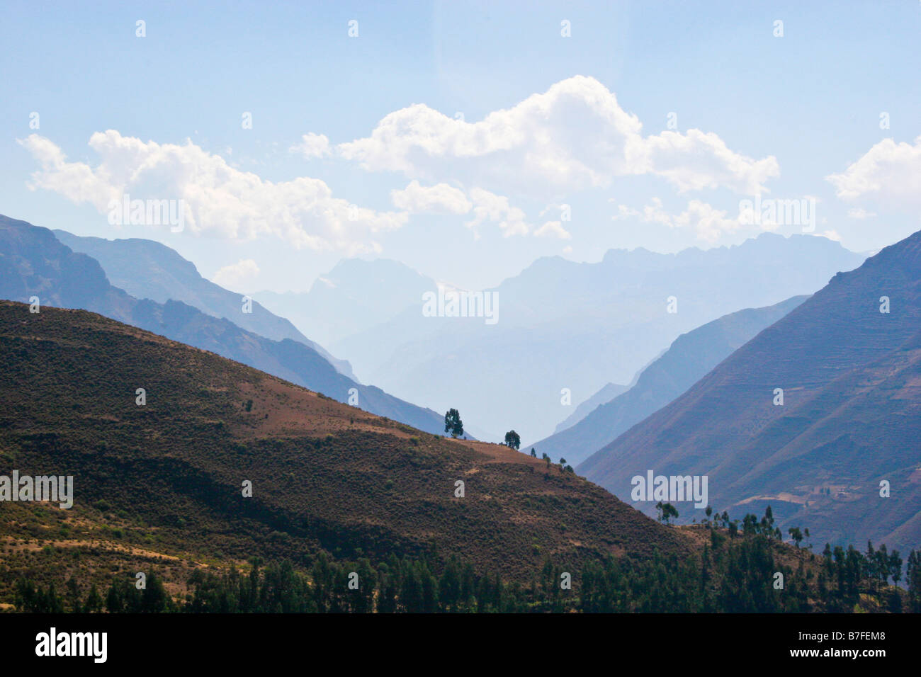 Mountain ranges of Peru Stock Photo - Alamy