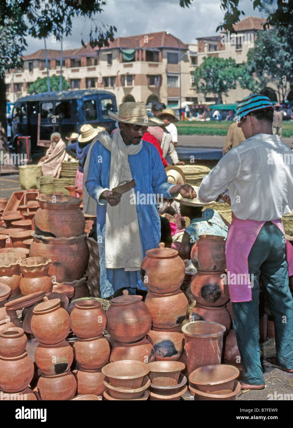 madagascar Madagaskar africa market in antananarivo city marche ...