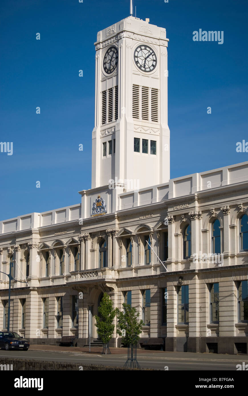Clock Tower, Timaru District Council Office Building, King George Place ...