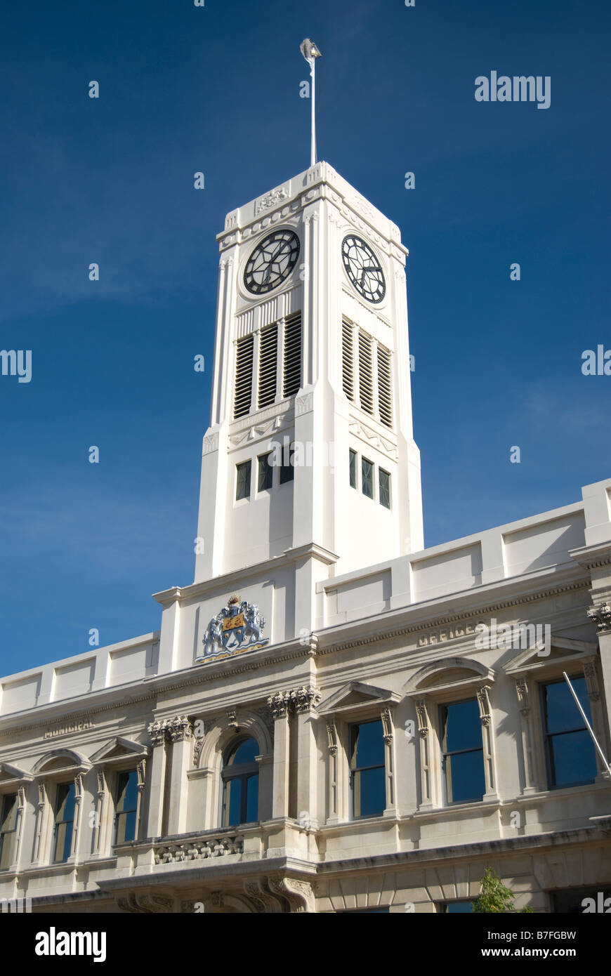 Clock tower timaru district council hi-res stock photography and images ...