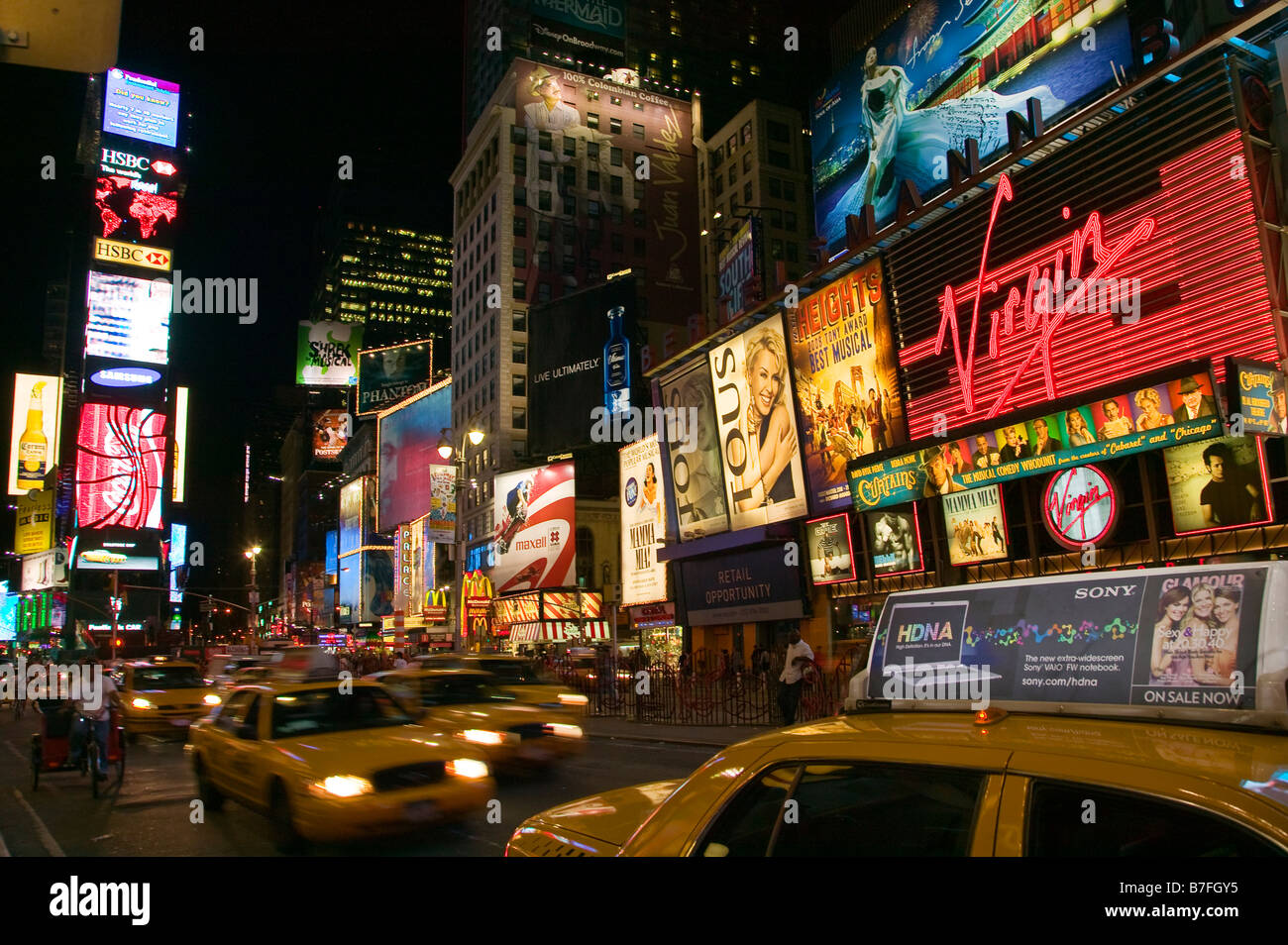 Times Square New York Stock Photo - Alamy