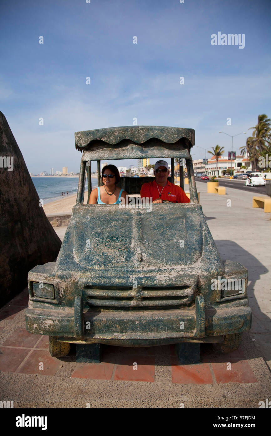 Pulmonia statue Malecon Avenue del Mar Mazatlan Sinaloa Mexico Stock ...