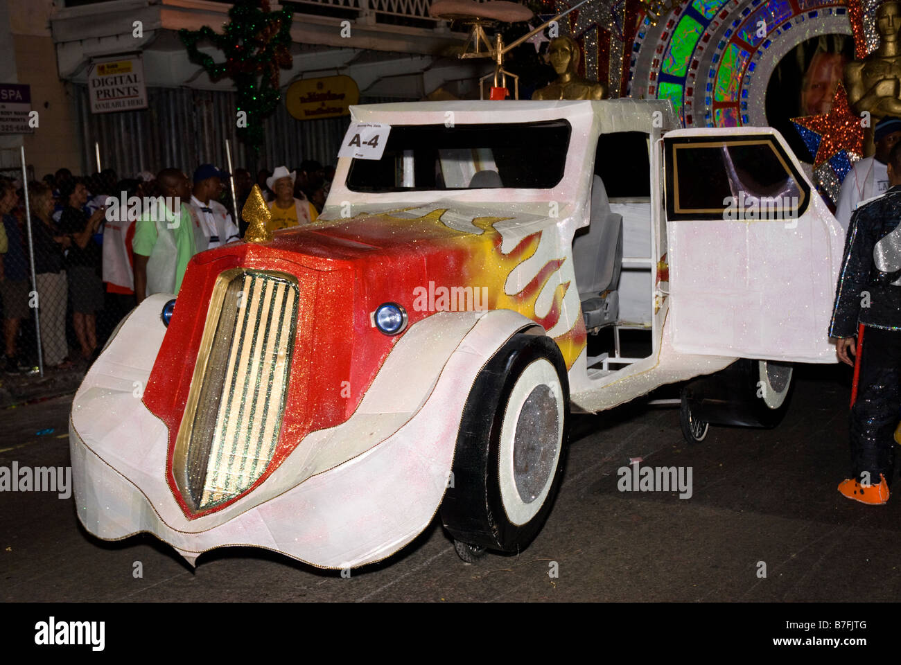 Float Junkanoo Boxing Day Parade Nassau Bahamas Stock Photo - Alamy