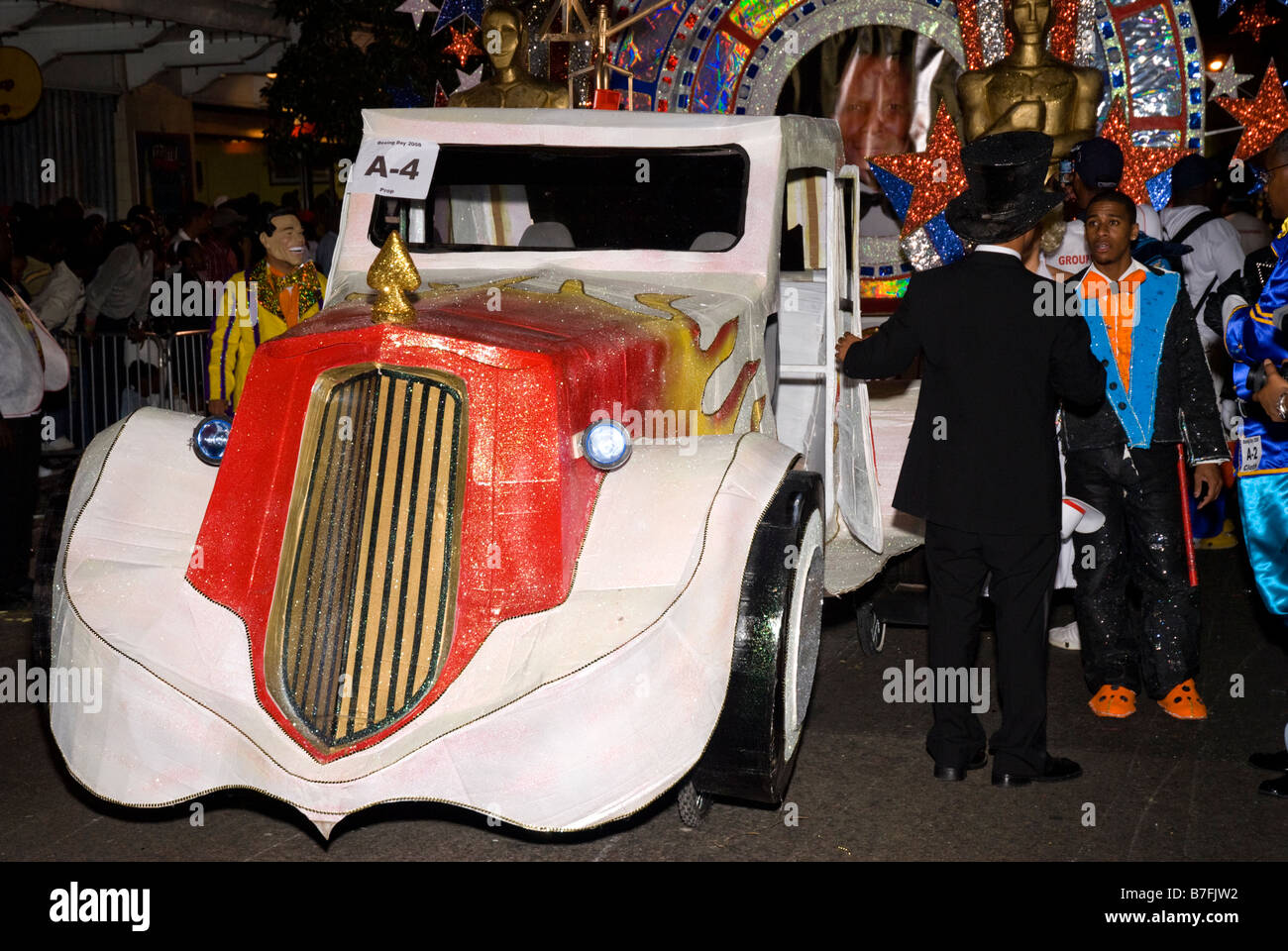 Float Junkanoo Boxing Day Parade Nassau Bahamas Stock Photo - Alamy