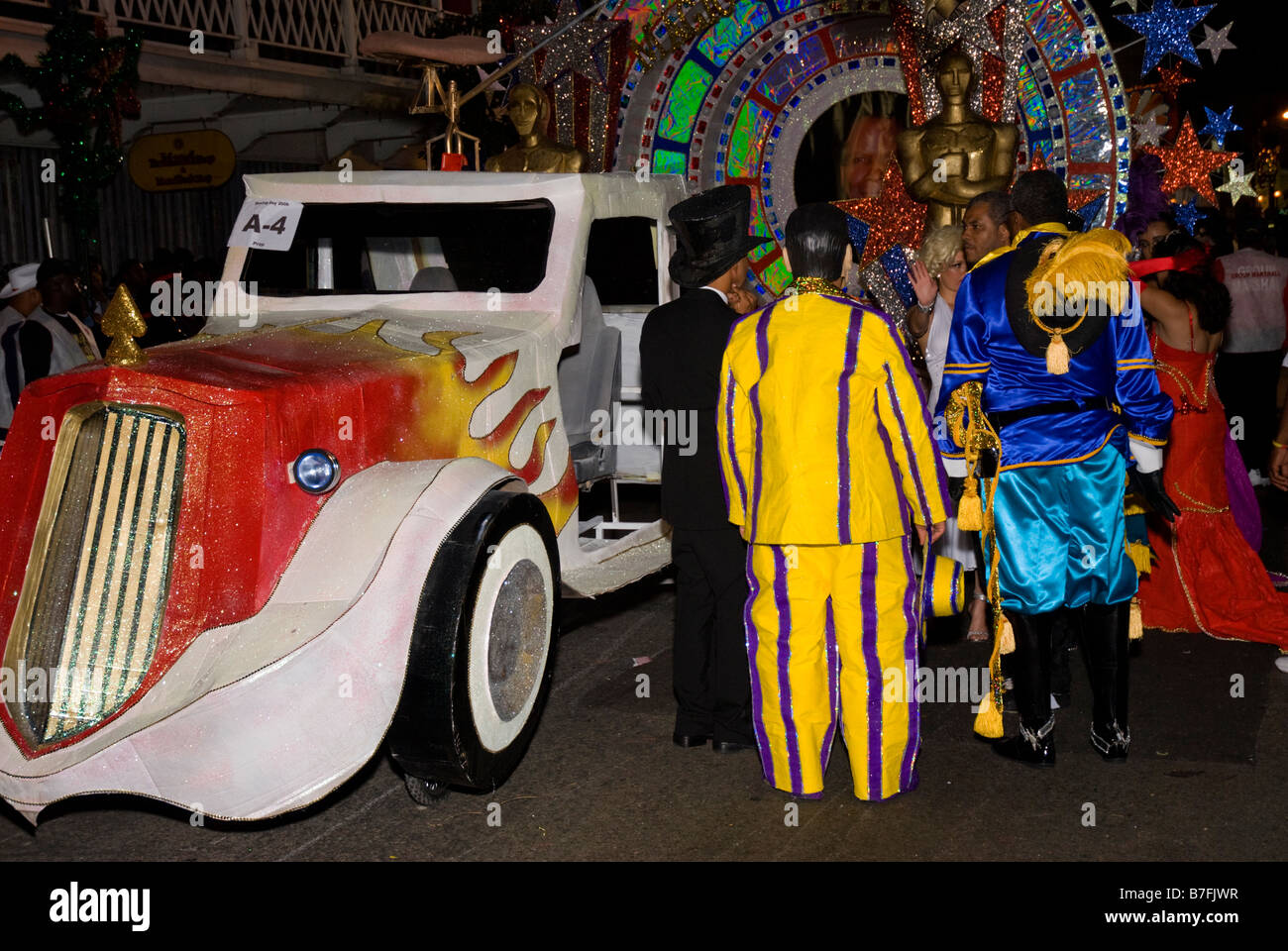 Float Junkanoo Boxing Day Parade Nassau Bahamas Stock Photo - Alamy