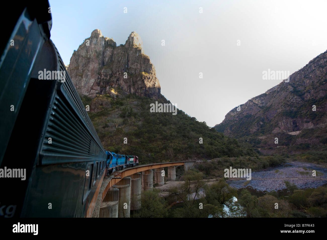 Copper Canyon train trip Chihuahua Mexico Stock Photo - Alamy