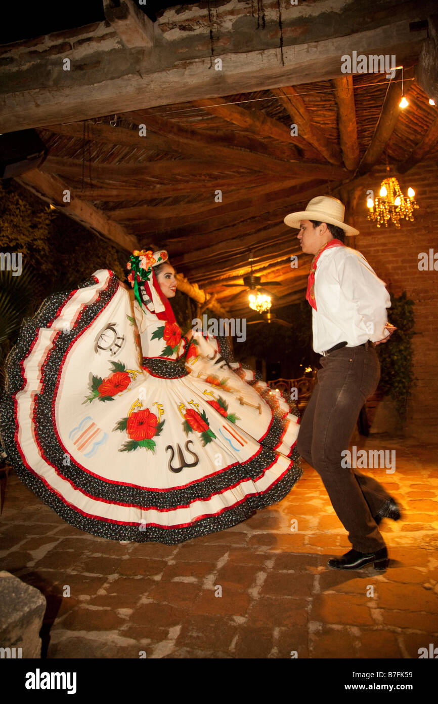 Mexican dancing Hotel Torres Del Fuerte El Fuerte Sinaloa Mexico Stock ...