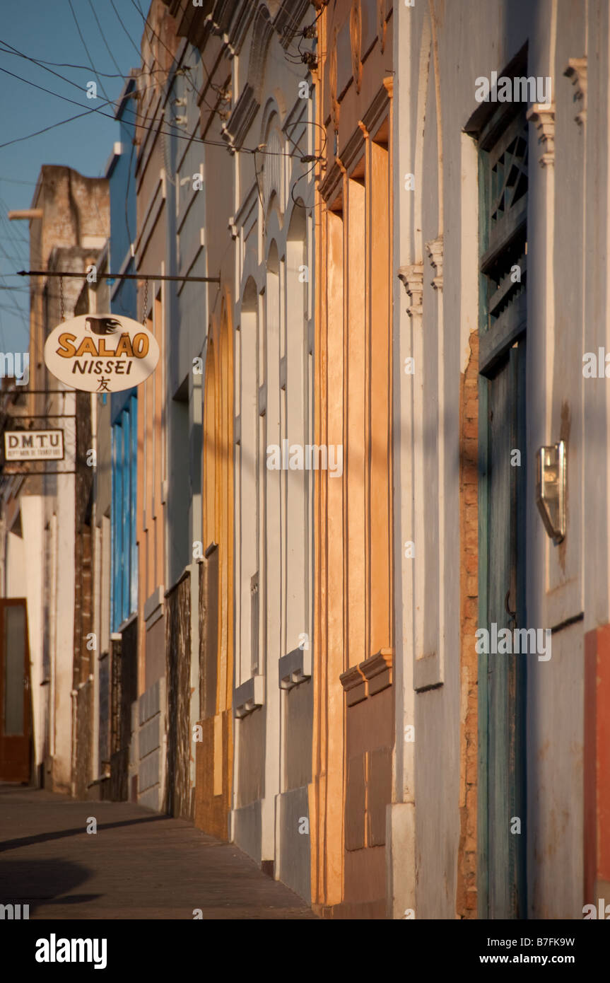 A street scene Penedo is an old colonial port town Stock Photo - Alamy