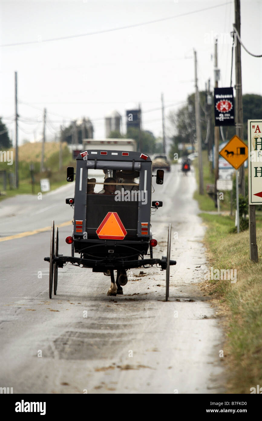 Amish Buggy Sign High Resolution Stock Photography and Images - Alamy