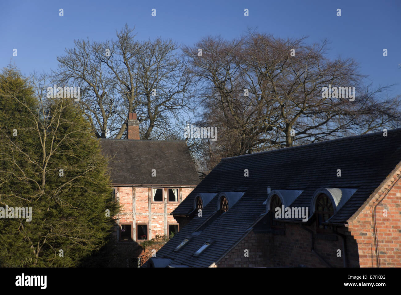 a converted mill building Stock Photo - Alamy