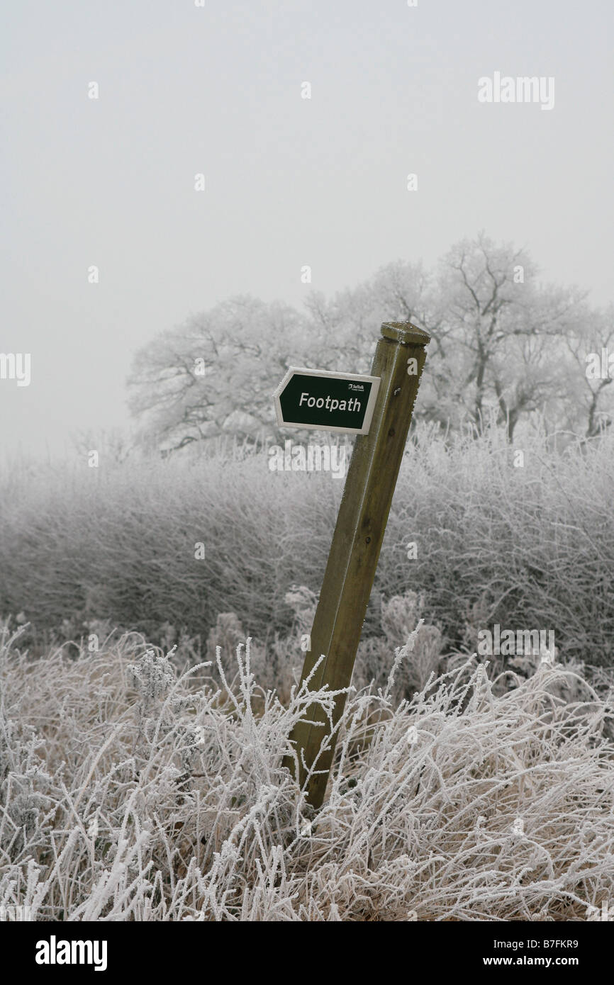Sign frost hi-res stock photography and images - Alamy