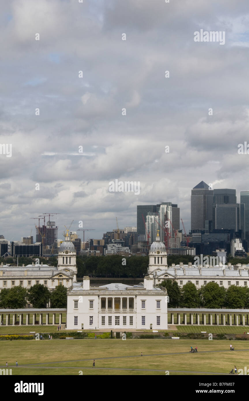 A view of Greenwich park in London Stock Photo - Alamy