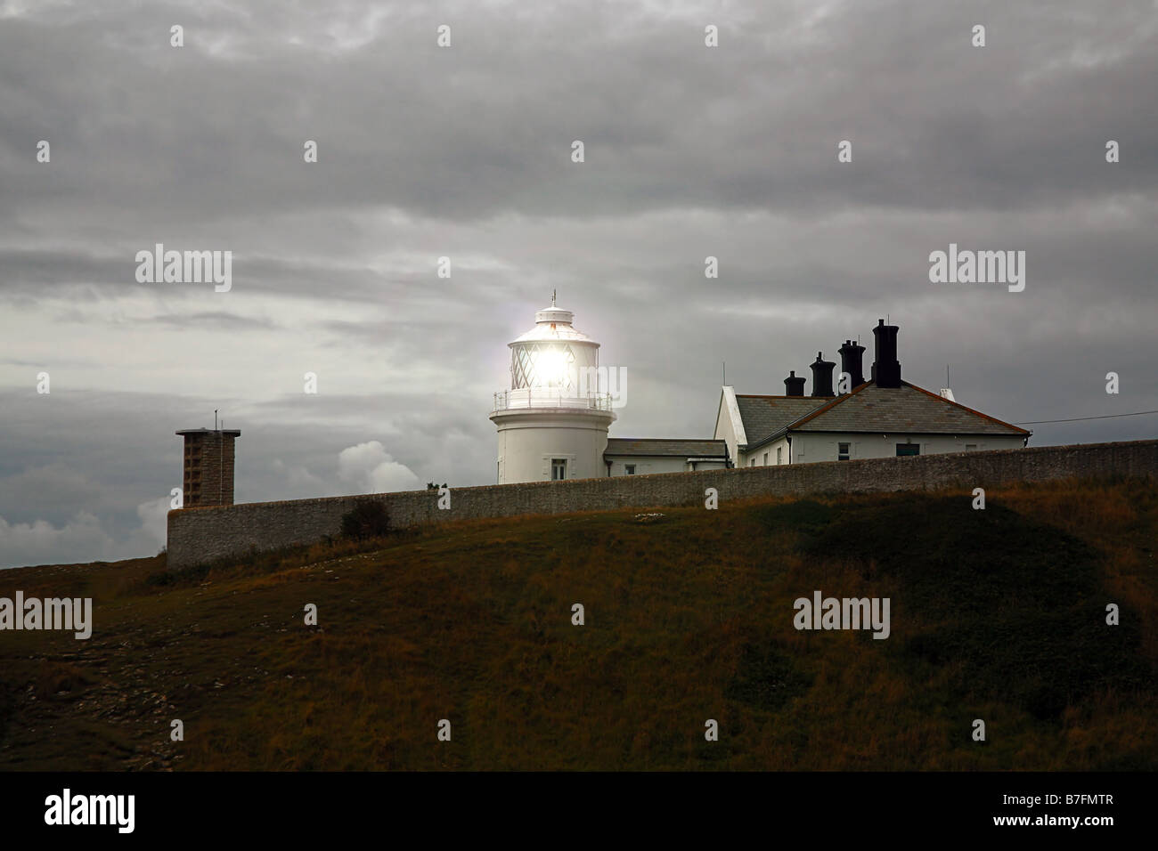 Anvil point lighthouse near swanage hi-res stock photography and images ...