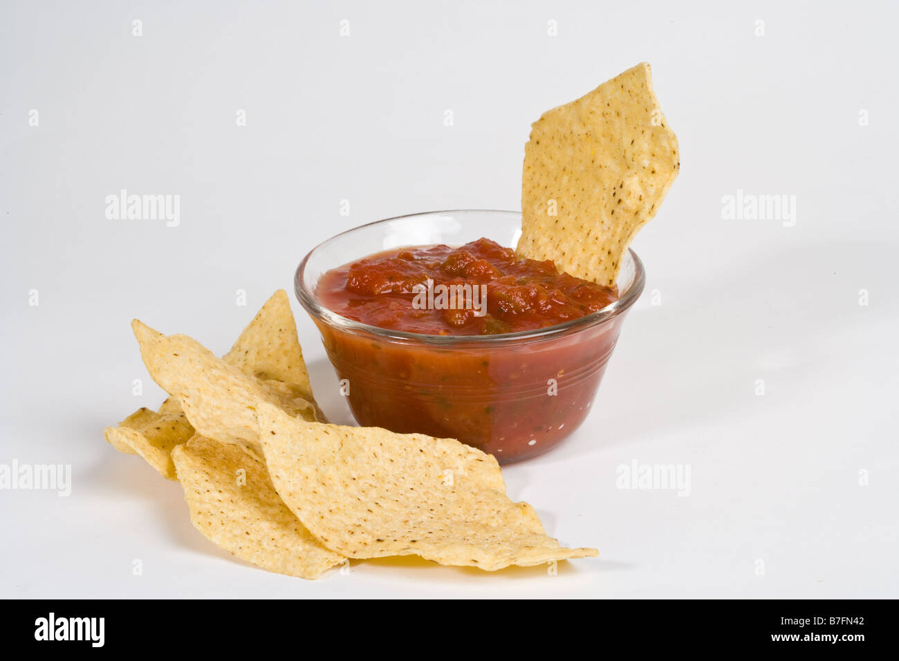 Chips and Salsa Stock Photo - Alamy