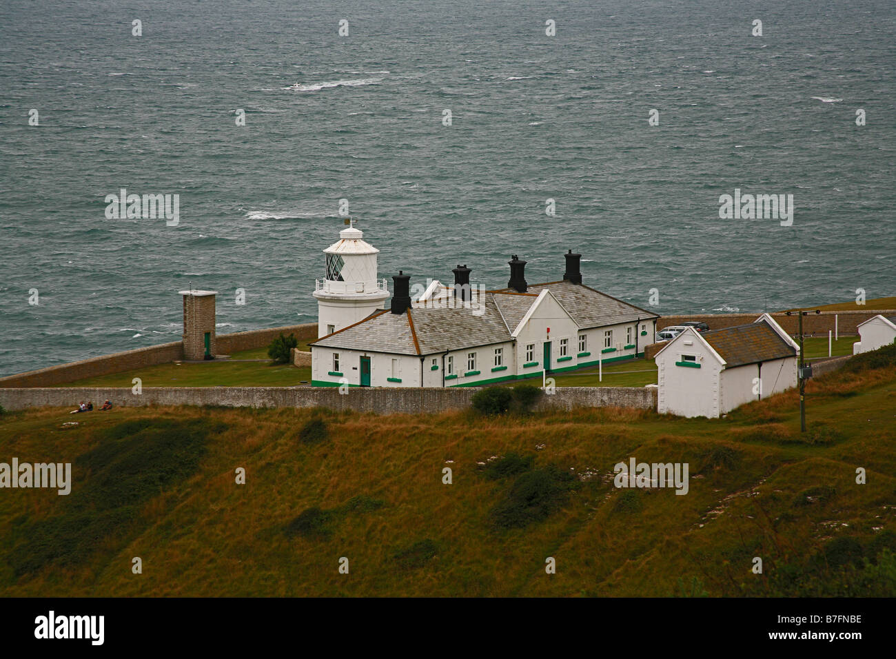 Anvil point lighthouse near swanage hi-res stock photography and images ...