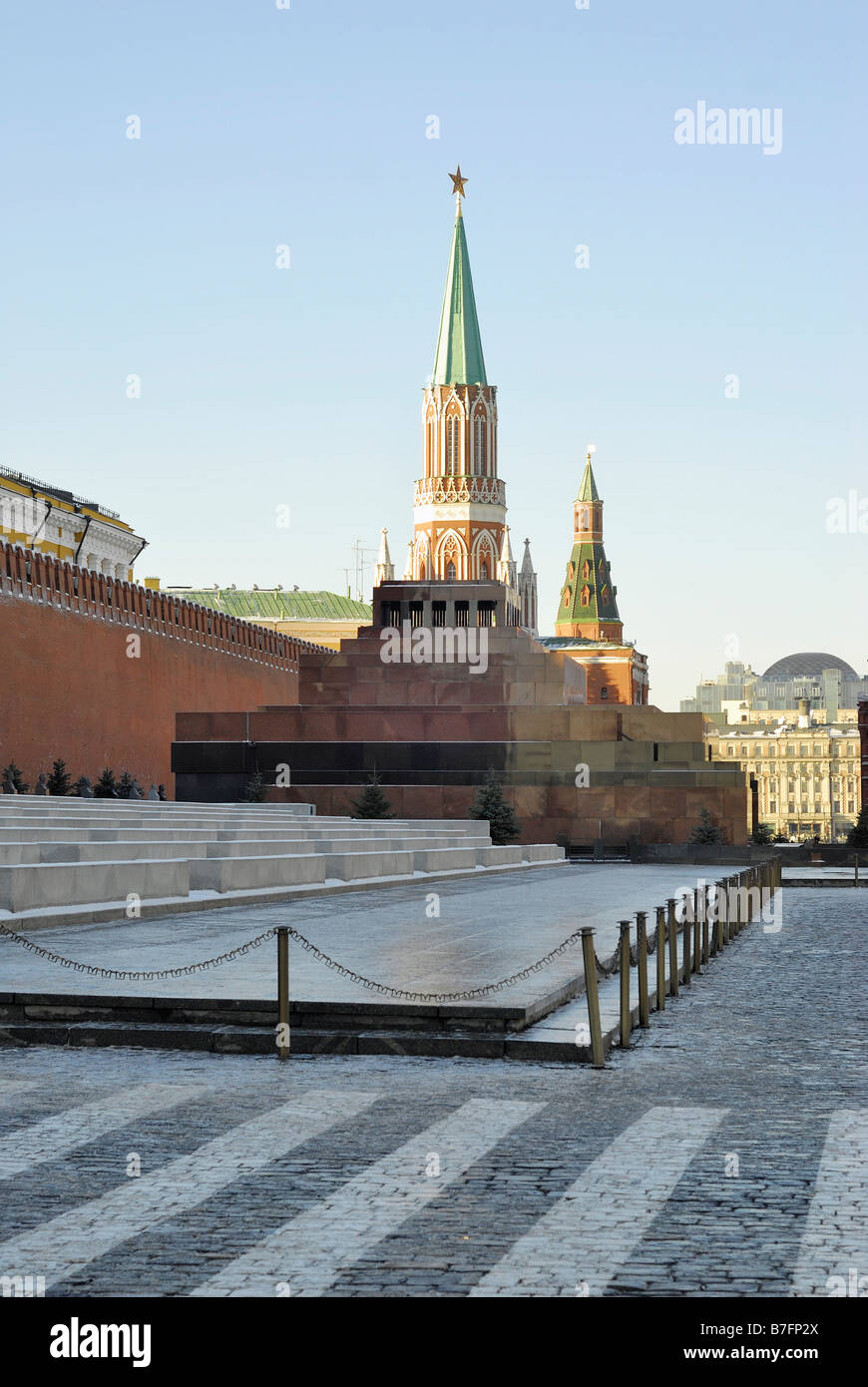 Lenin tomb on the Red Square Moscow Russia Stock Photo - Alamy