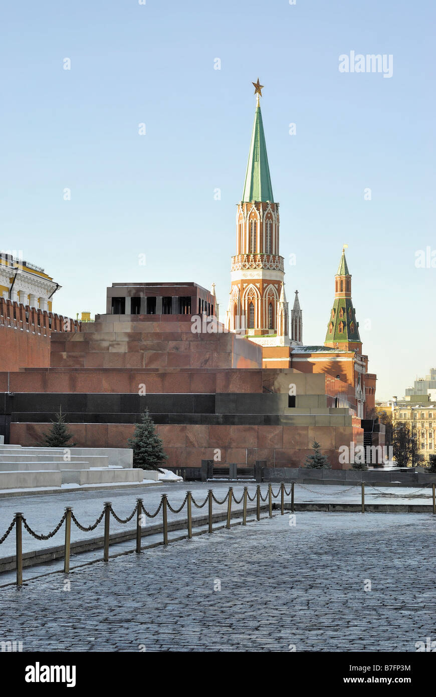 Lenin tomb on the Red Square Moscow Russia Stock Photo - Alamy