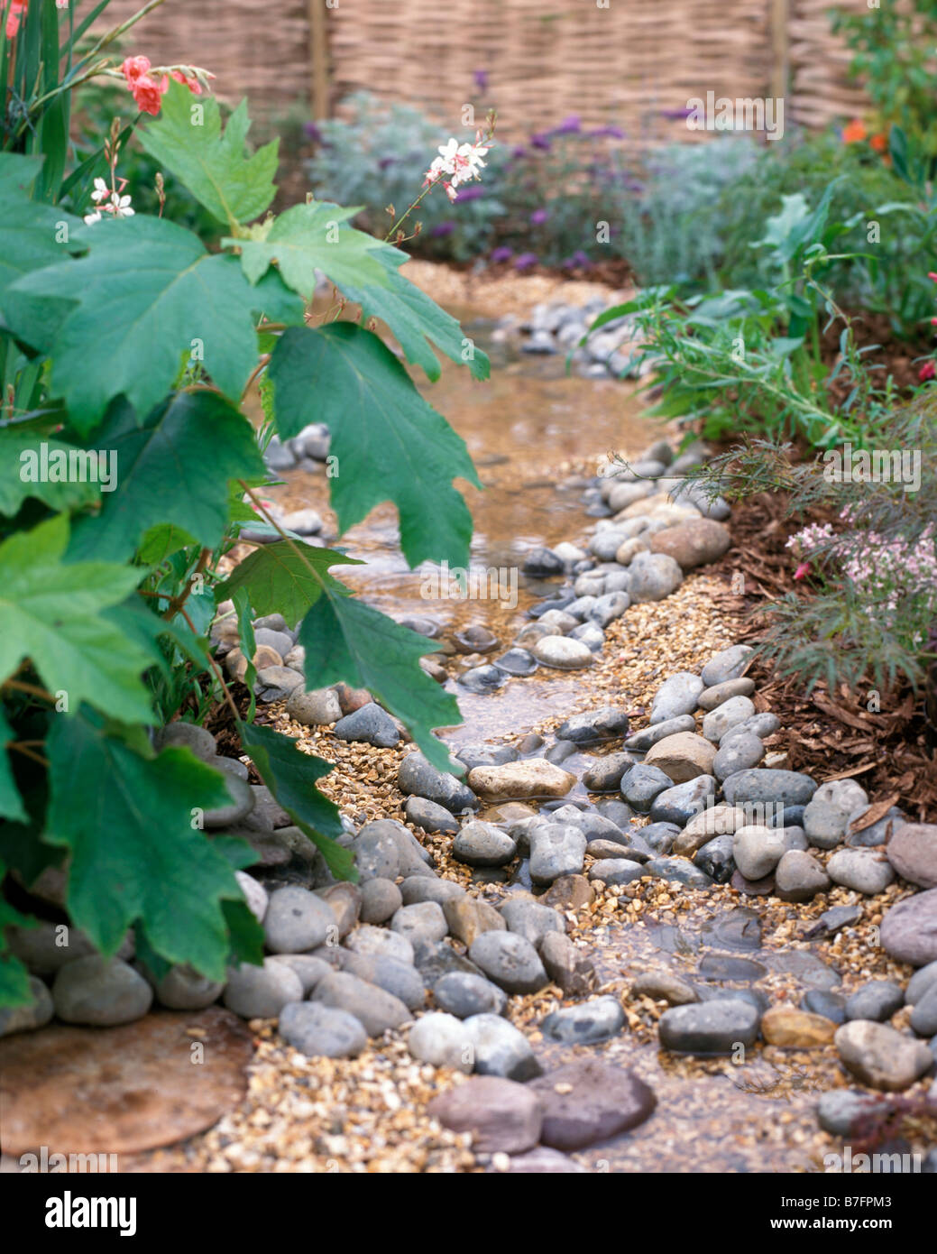 PEBBLE AND SHINGLE STREAM Stock Photo - Alamy