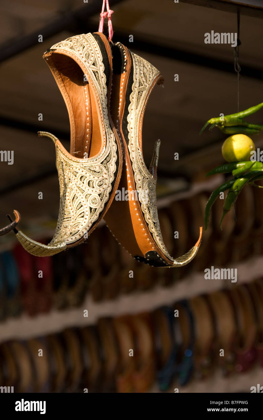 Indian slippers hi-res stock photography and images - Alamy