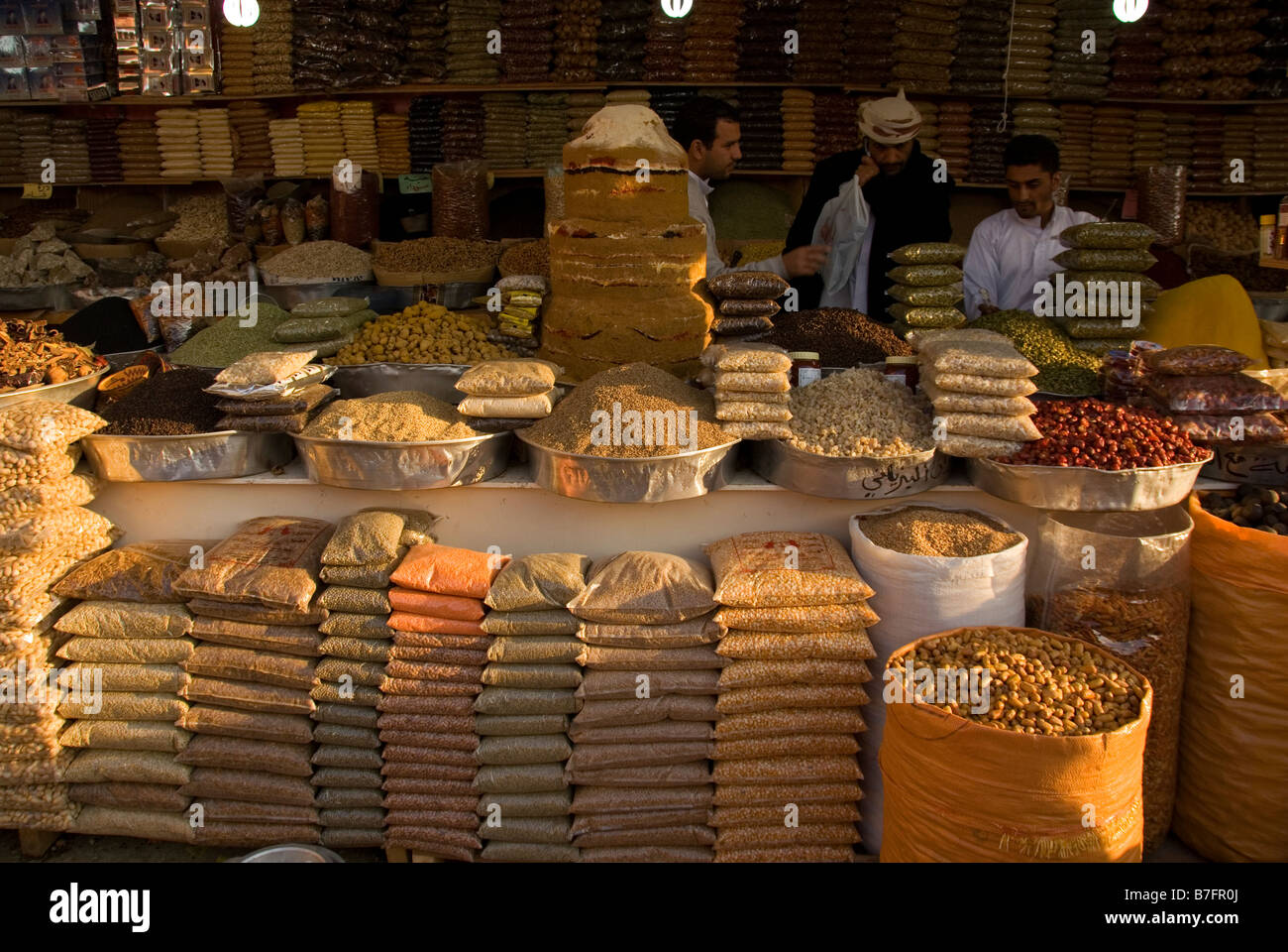 Spice stall Global Village Dubai Stock Photo - Alamy