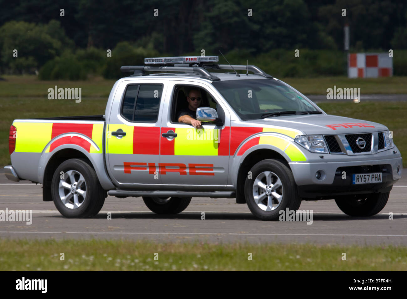 Nissan Frontier of Rescue and Fire Fighting Service Farnborough Stock ...