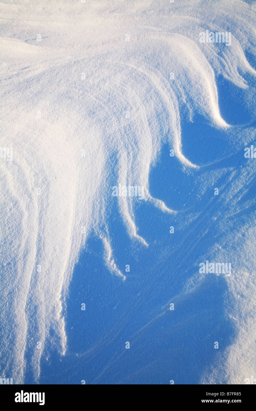 Texture of snow Stock Photo - Alamy