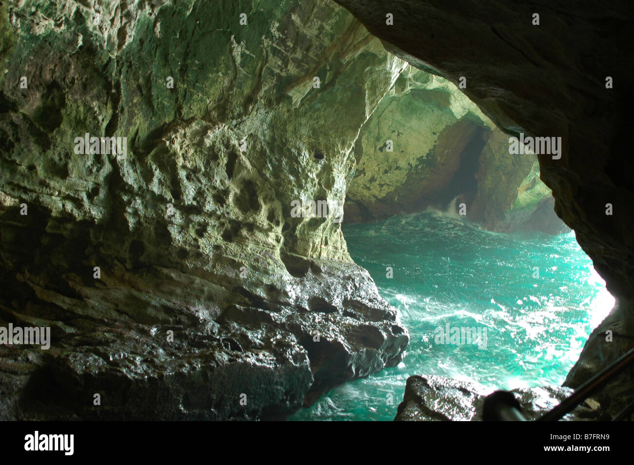 Israel Rosh Hanikra head of the grottos is a geologic formation located ...