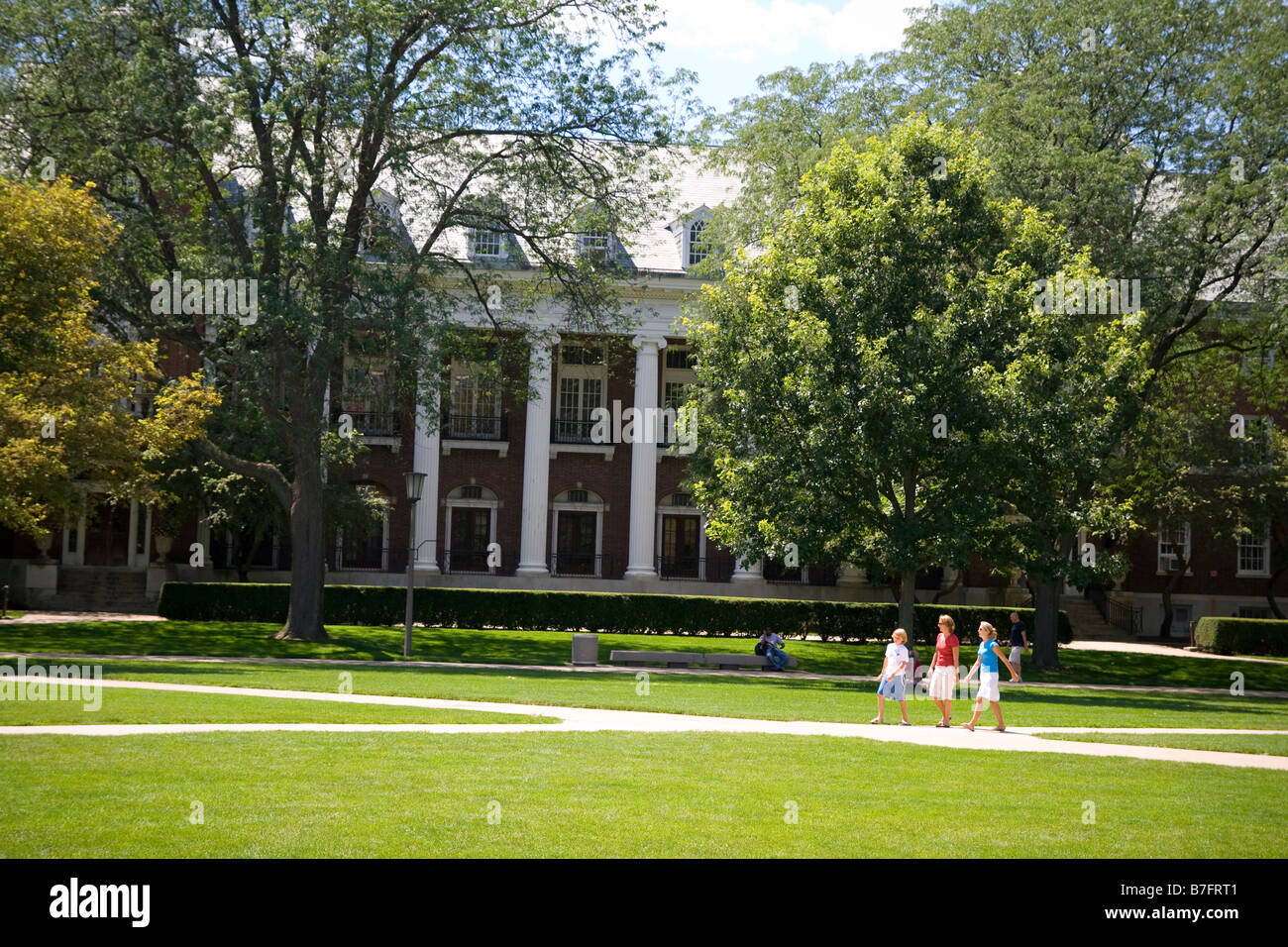 campus of University of Illinois at Urbana Champaign USA Stock Photo ...