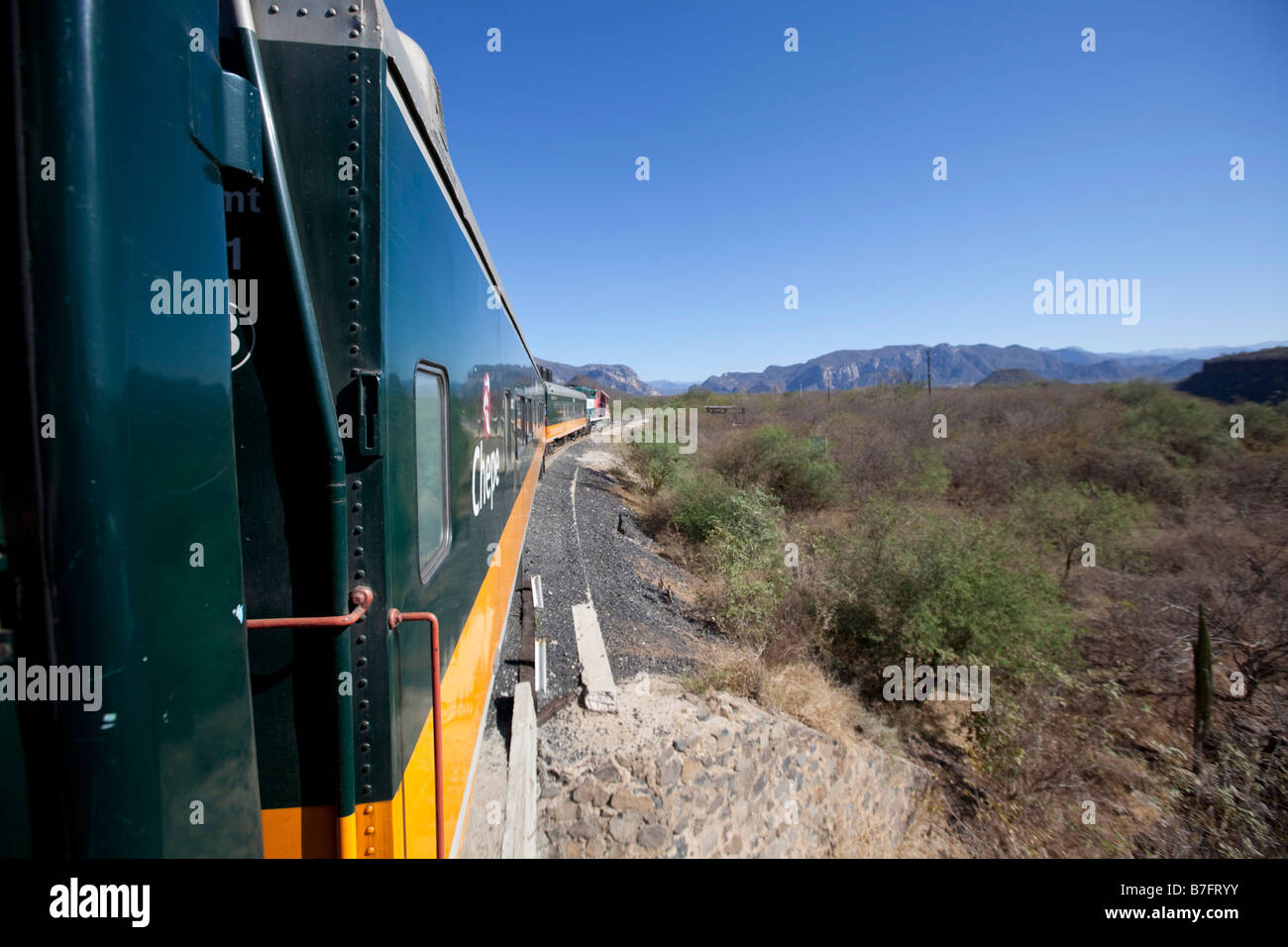 Copper Canyon train trip Chihuahua Mexico Stock Photo - Alamy